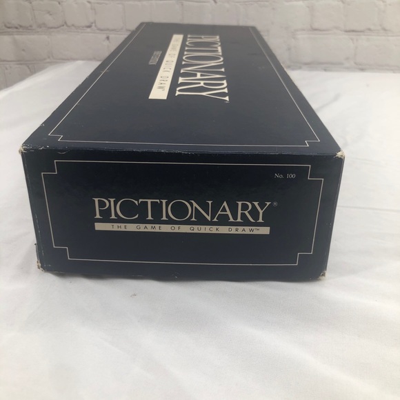 Pictionary | Toys | Vintage Pictionary First Edition Complete 985 ...